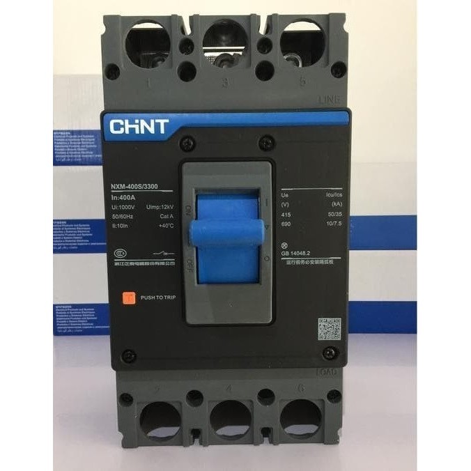 Jual MCCB NXM-400S / NXM400S 3P 400A 50KA CHINT | Shopee Indonesia