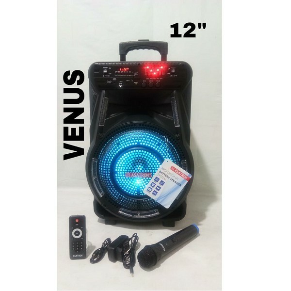 Jual Speaker Active Bluetooth Portable Wireless Meeting Asatron Venus ...