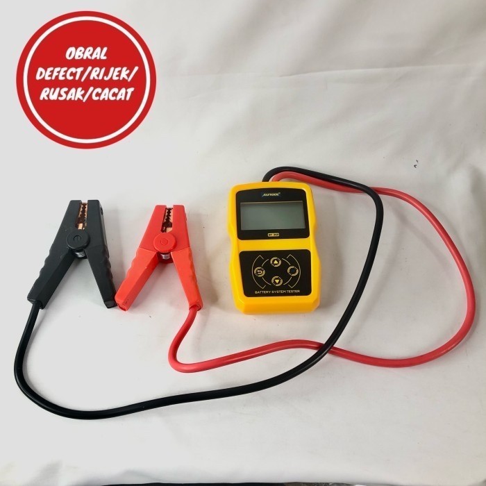 Jual AUTOOL TESTER BATERAI AKI MOBIL MOTOR 12V 2000CCA - BT360 | Shopee ...