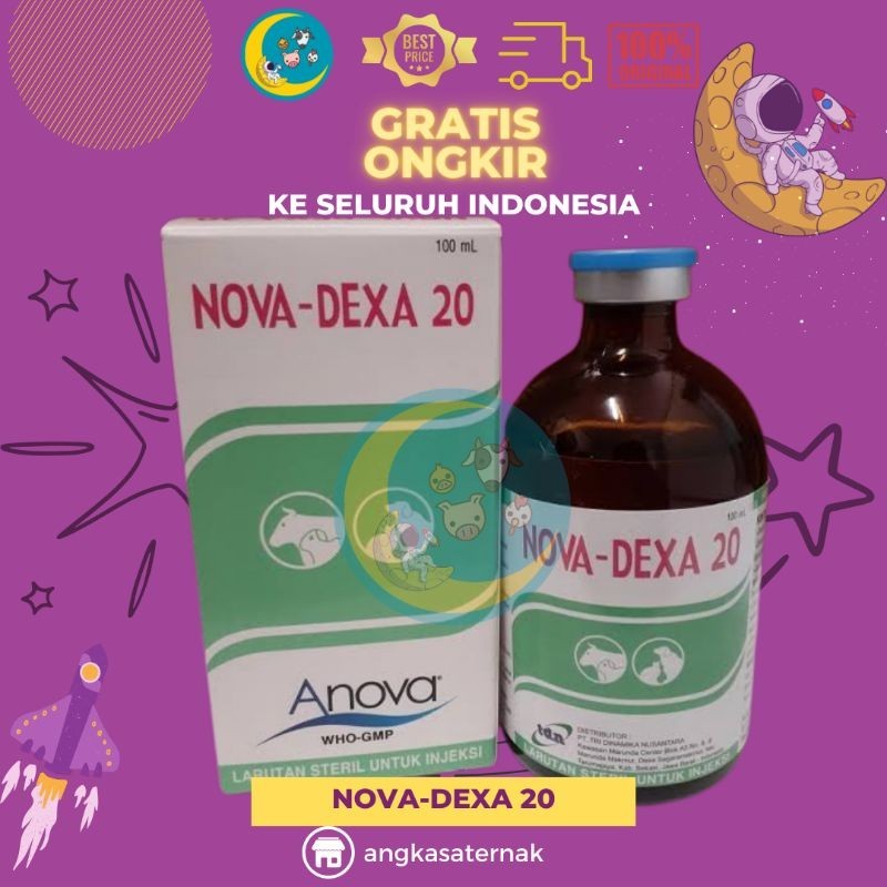 Jual NOVA-DEXA 20 100 ML - Obat Anti Inflamasi untuk Hewan | Shopee ...