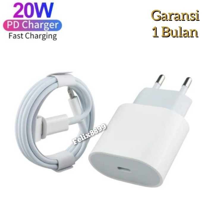 Jual Charger Iphone 12 Pro Max Iphone 12 Pro Iphone 12 Fast Charging ...
