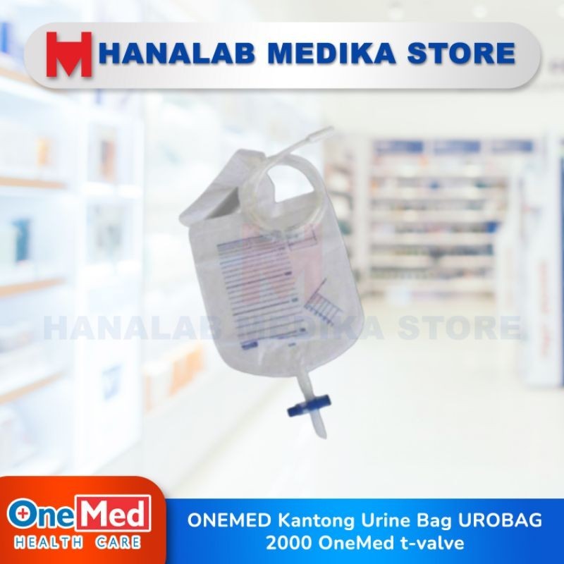 Jual ONEMED UROBAG Kantong Urine Bag 2000 OneMed t-valve | Shopee Indonesia