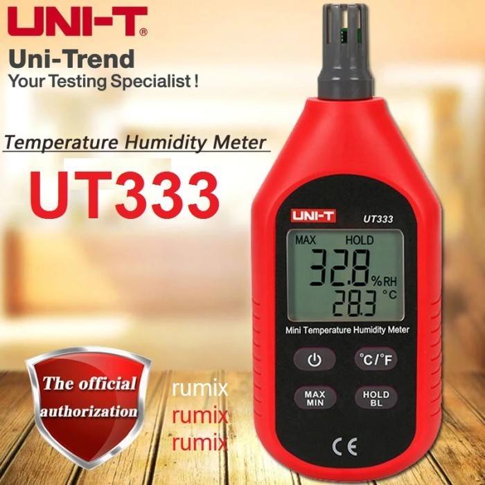Jual UNI-T UT333 Thermometer Hygrometer Humidity Ukur Suhu Kelembaban ...