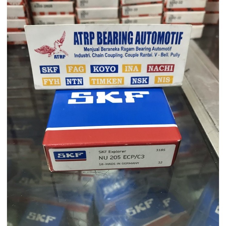 Jual CYLINDRICAL BEARING NU 205 ECP/C3 SKF | Shopee Indonesia