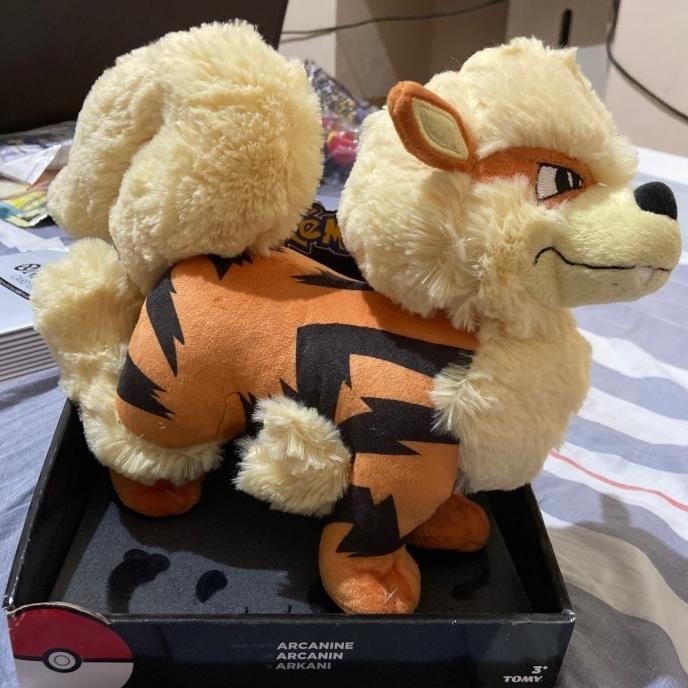 Jual Pokemon Center Limited Plush Plushie Toy Arcanine - Tomy Original ...