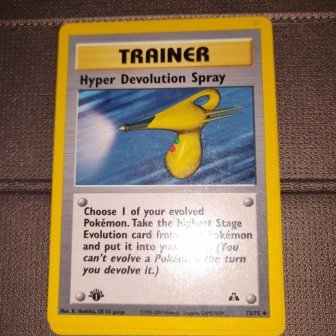 Jual Kartu Pokemon TCG EN WOTC Neo Discovery 1st Ed Hyper Devolution ...