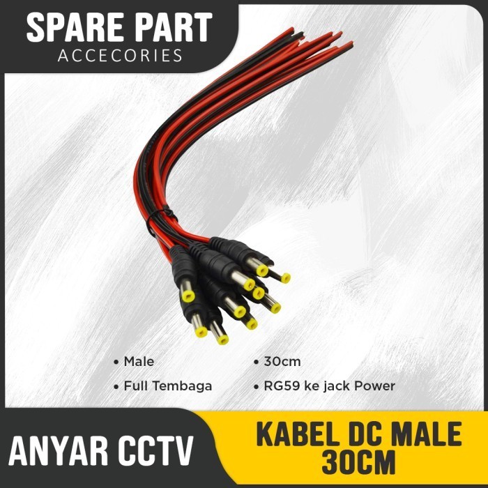 Jual KABEL DC 30cm FULL TEMBAGA KUALITAS TERBAIK | Shopee Indonesia