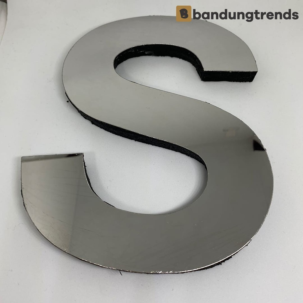 Jual Huruf S Stainless Spoon Untuk Nomor Rumah Atau Papan Nama Ukuran ...