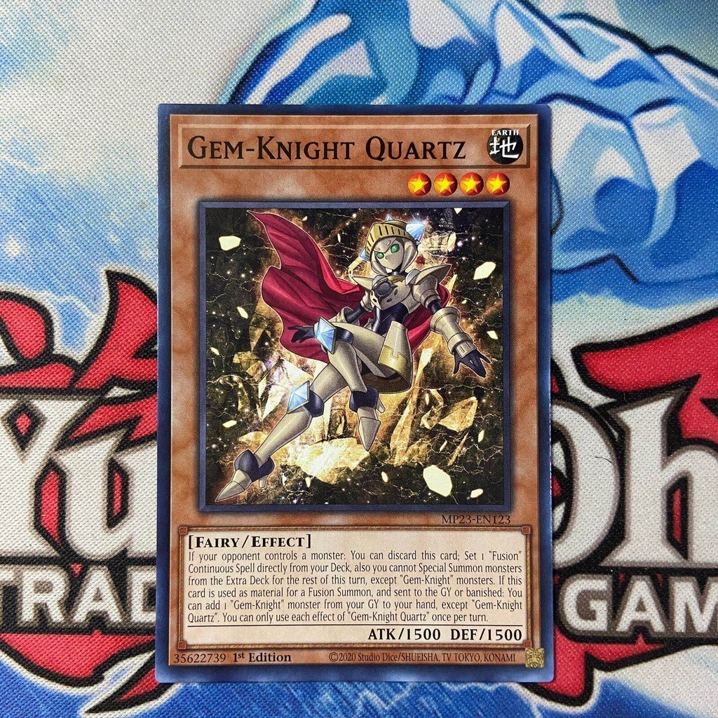 Jual yugioh gem knight quartz - common - original | Shopee Indonesia