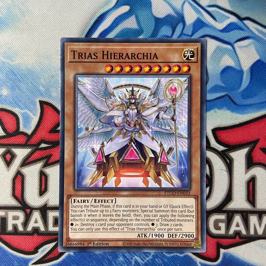Jual yugioh trias hierarchia - common - original | Shopee Indonesia