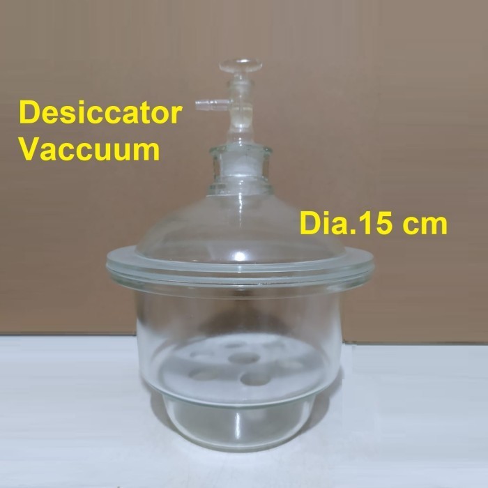 Jual Desiccator Vacuum 15 Cm Desicator Vacuum Desikator Vacum Glass ...