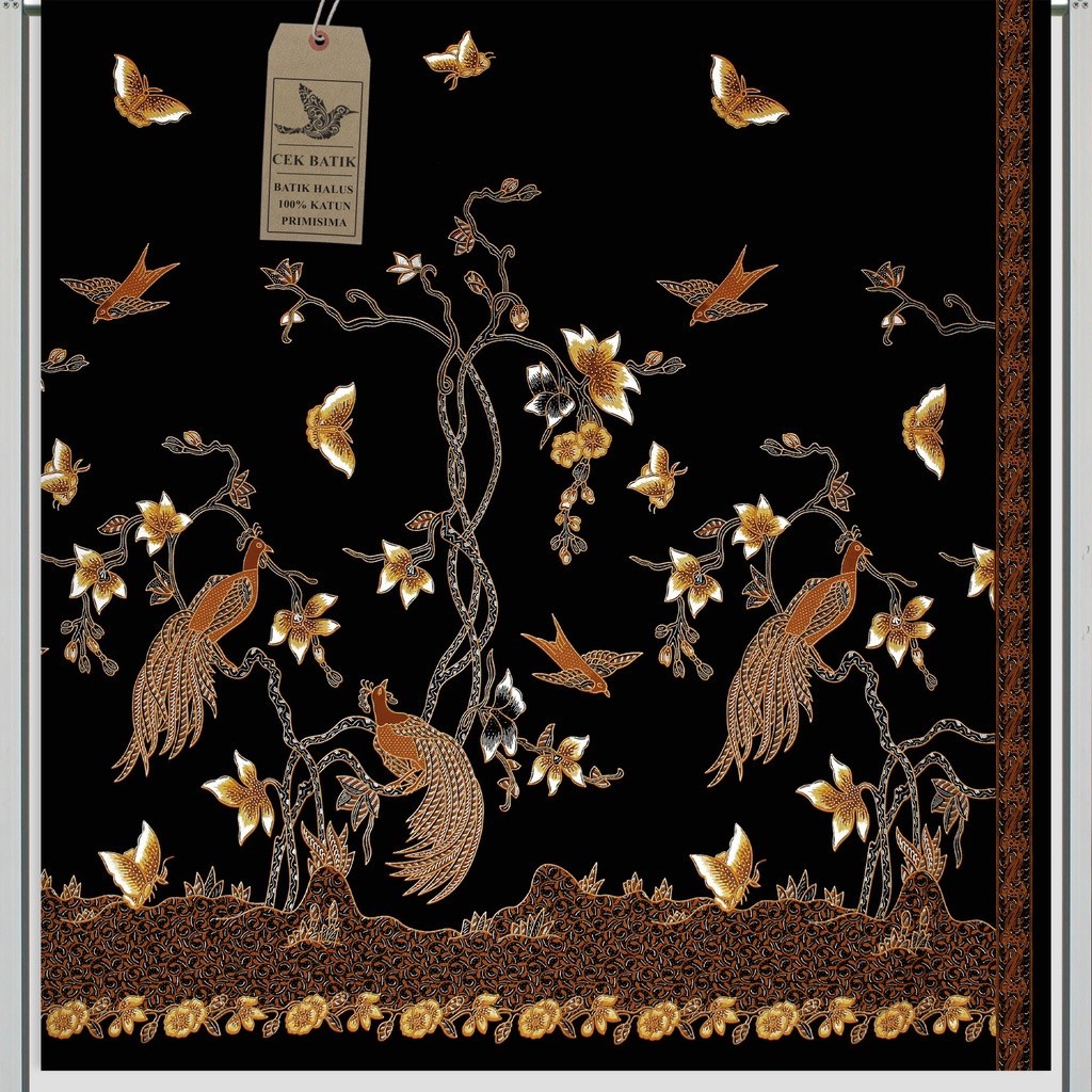 Jual Kain Batik - Motif Burung UNIK Elegan | Shopee Indonesia