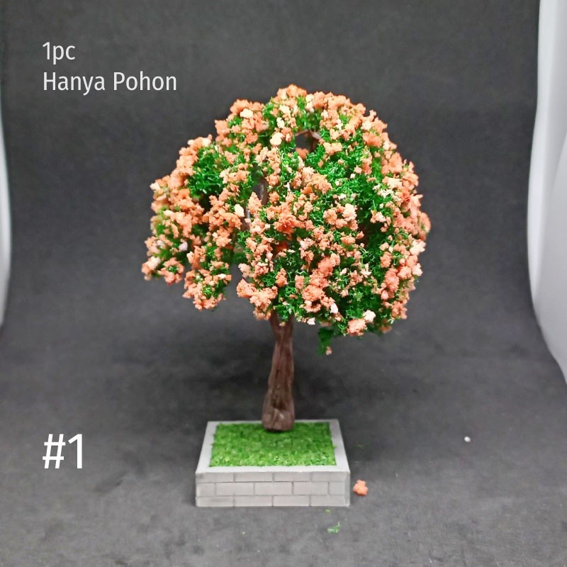Jual Maket Pohon Bunga Miniatur Tanaman 9.5 Cm - MNB73 | Shopee Indonesia