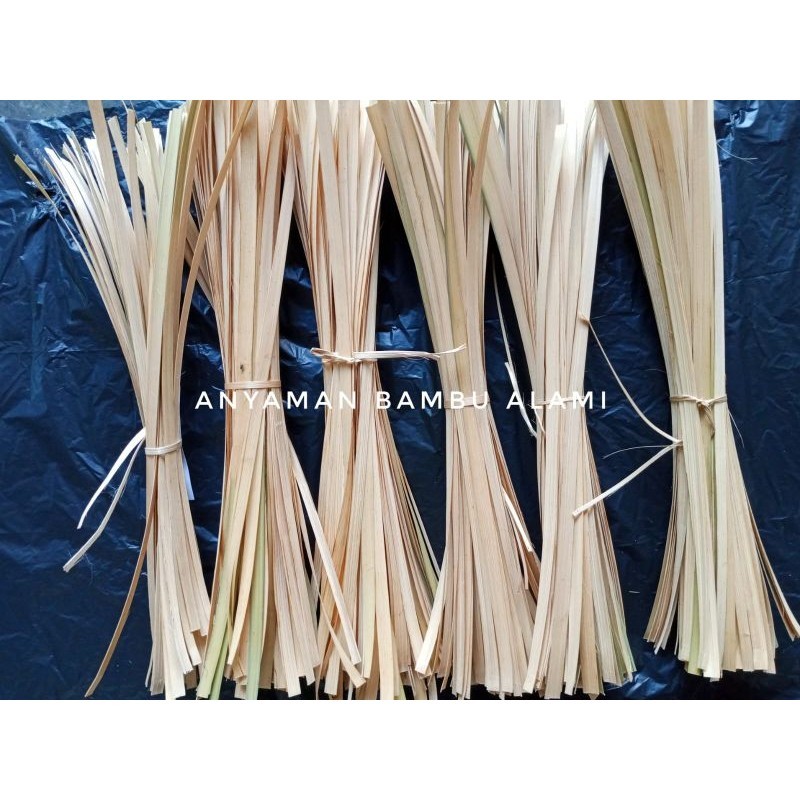 Jual Iratan Bahan Anyaman Kerajinan Bambu/Anyaman Bambu Alami | Shopee ...