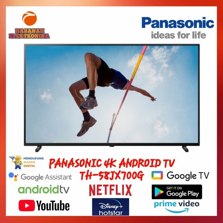Jual PANASONIC ANDROID TH-58JX700G UHD 4K SMART TV 58 INCH DOLBY VISION | Shopee Indonesia
