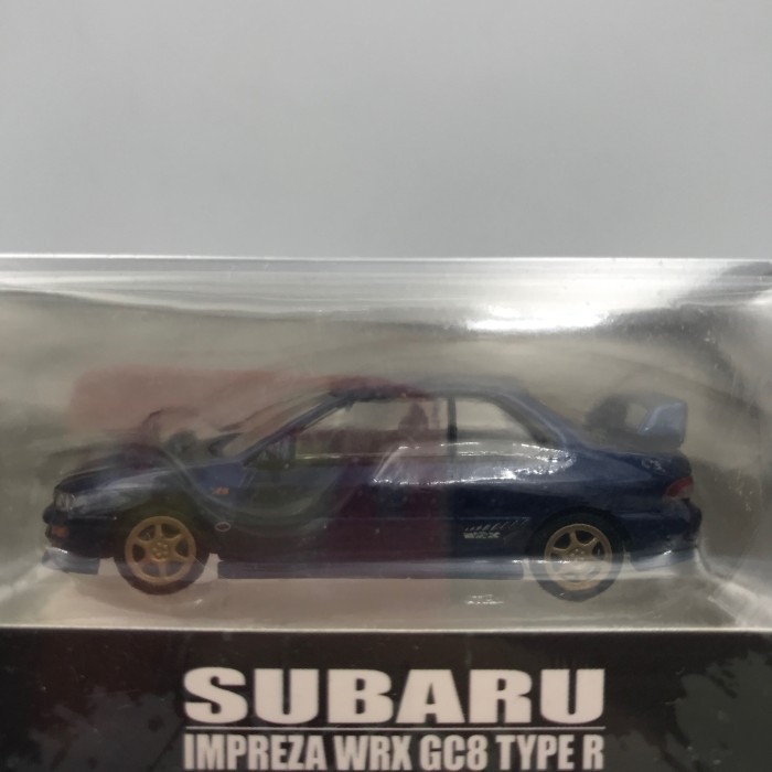Jual MUST HAVE!! DIECAST SUBARU IMPREZA WRX GC8 GEN BLUE TYPE R SKALA 1 ...