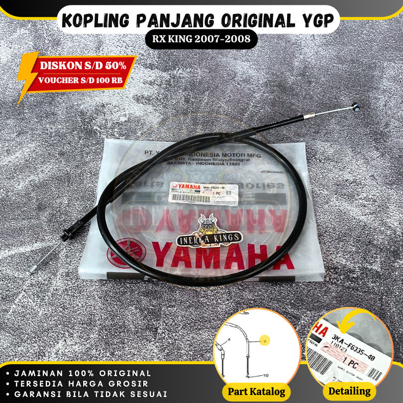 Jual Kabel Kopling Panjang Rx King RXK New 2007 2008 ORIGINAL 3KA-F6335 ...