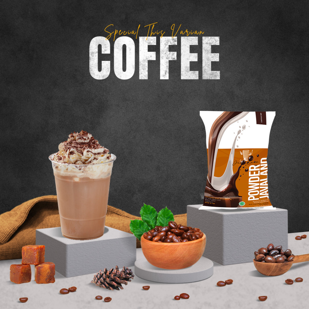 Jual Javaland Bubuk Minuman Varian Coffee / Kopi 1Kg - Regular Plain ...