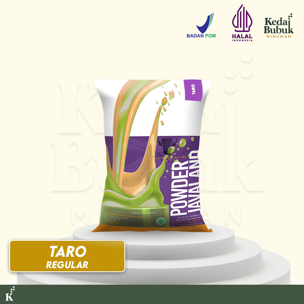 Jual Javaland Bubuk Minuman Varian Lain 1Kg - Regular Plain | Rasa Taro ...
