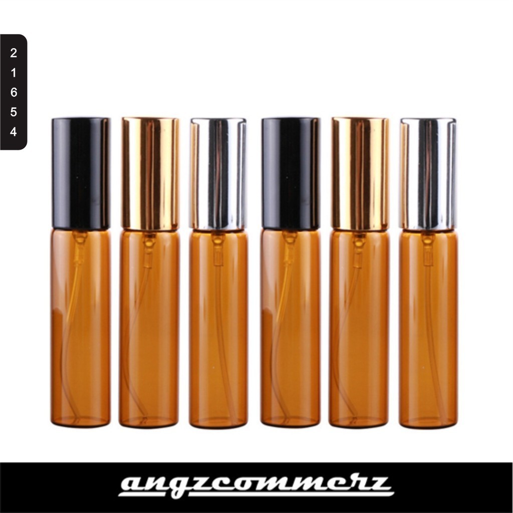 Jual Botol Semprot Parfum Kaca Spray Amber Bottle Glass 1 pcs | Shopee ...