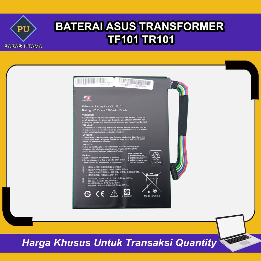 Jual Baterai Asus Transformer TR101 TF101 | Shopee Indonesia