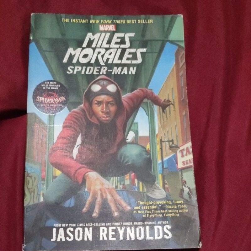 Jual novel bahasa inggris marvel miles morales spiderman by jason ...