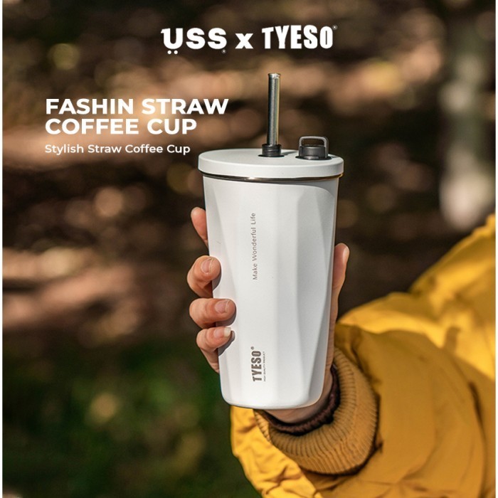 Jual Uss X Tyeso Tumbler Gelas Kopi Aesthetic 600 Ml Original Resmi | Shopee Indonesia