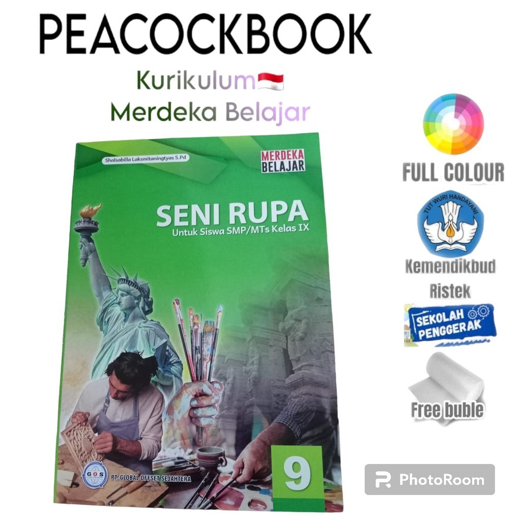 Jual Buku Terkait Seni Rupa SMP / MTS Kelas 9 Kurikulum Merdeka GOS | Shopee Indonesia