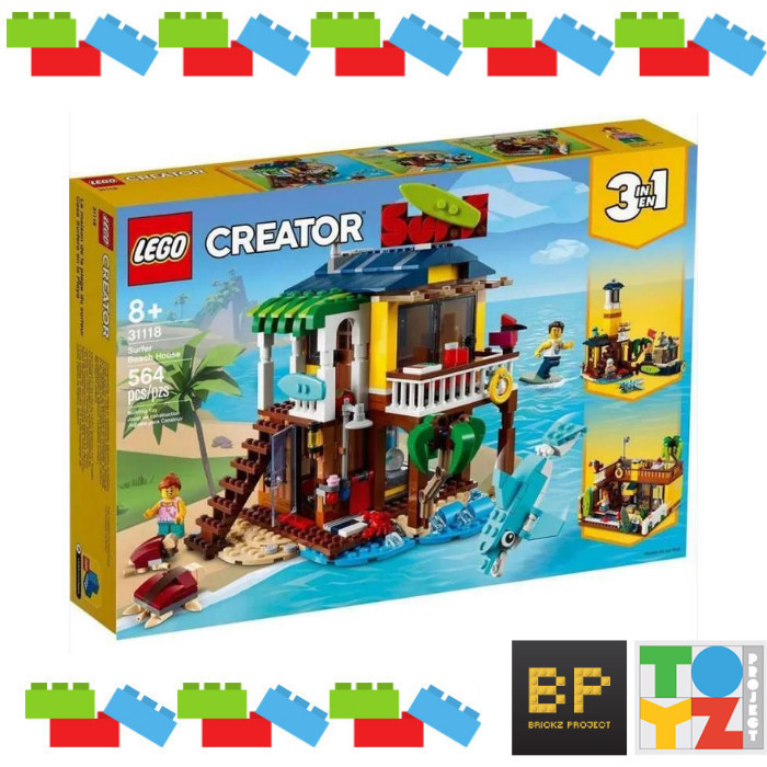 Jual Lego 31118 Surfer Beach House Creator | Shopee Indonesia