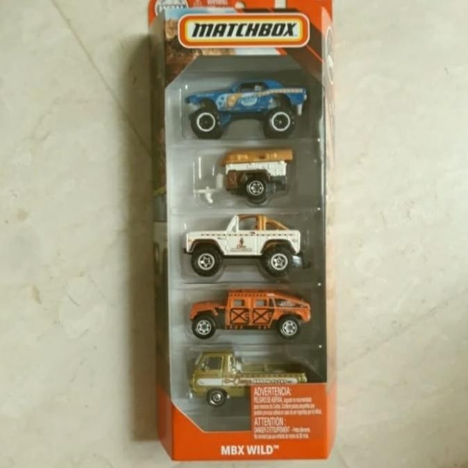 Jual matchbox mbx wild off road 5 pack dodge a100 hummer bronco ...