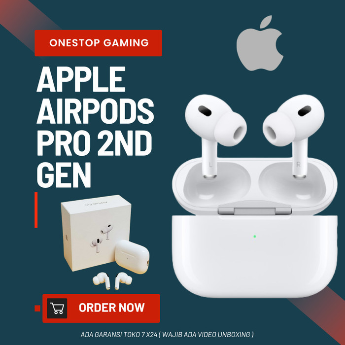 Jual Apple AirPods Pro 2nd Gen 2022 MagSafe Charging Case Air Pods | Shopee Indonesia