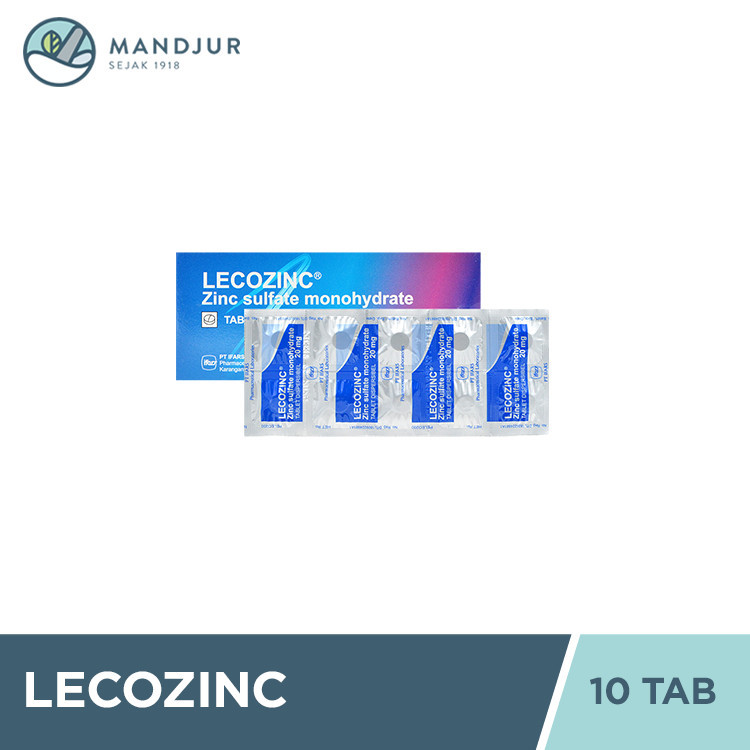 Jual Lecozinc 10 Tablet - Obat Pelengkap Diare Anak | Shopee Indonesia
