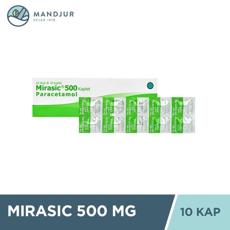 Jual Mirasic 500 mg 10 Kaplet - Pereda Demam dan Nyeri | Shopee Indonesia