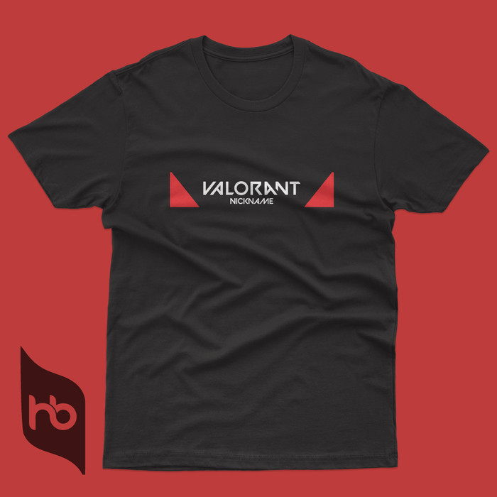 Jual KAOS BAJU PREMIUM VALORANT LOGO #3 RIOT GAMES | Shopee Indonesia