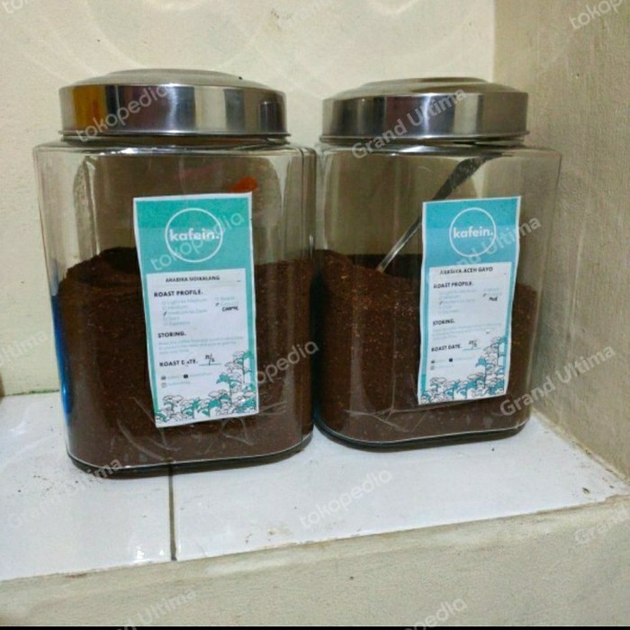 Jual Toples Kopi Kaca Premium/ Toples Kopi Besar /Toples Kedap Udara 5.5 L | Shopee Indonesia