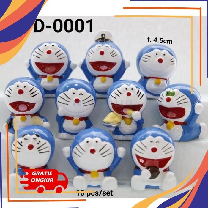 Jual CAKE TOPPER PATUNG RESIN PATUNG PAJANGAN DORAEMON TP-D-0001 ...