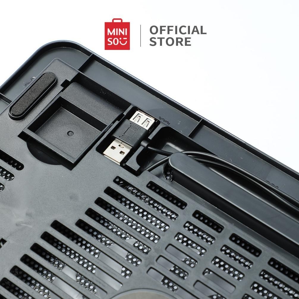 Jual LARIS MINISO Cooling Pad Kipas Fan Pendingin Laptop Portable ...