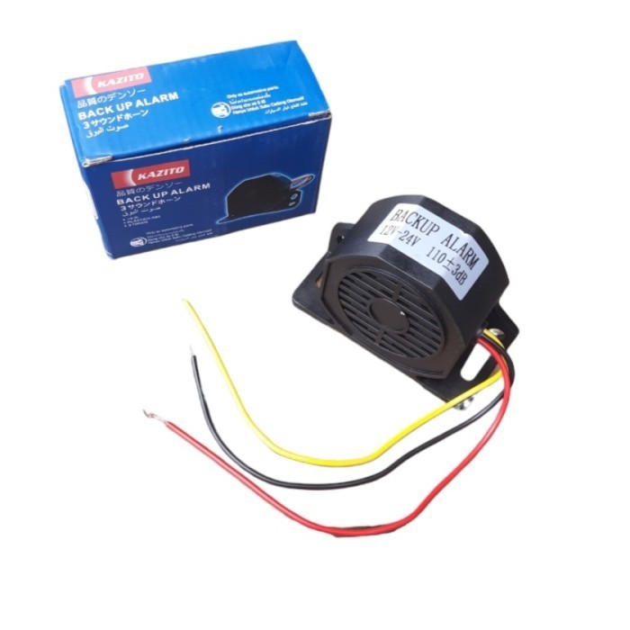 Jual Klakson Alarm Mundur 2 Suara 12 Volt 24 Volt Mobil Truk Rem Motor ...