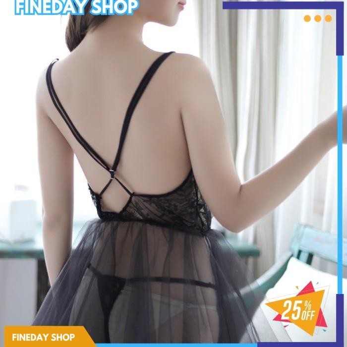 Jual LINGERIE G-STRING SET SEXY BACKLESS TRANSPARAN BAHAN LACE A276 PRODUK TERBAIK | Shopee ...