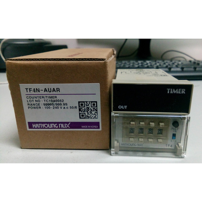 Jual Counter timer Hanyoung NUX TF4N-AUAR (Digital Timer) | Shopee ...