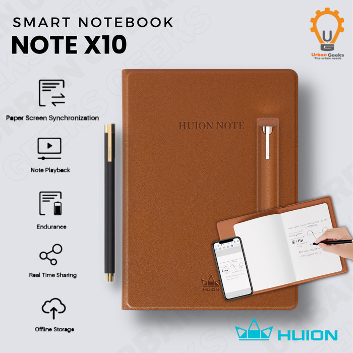 Jual Smart Notebook Drawing Tablet Recording Multifungsi Huion Note X10 ...