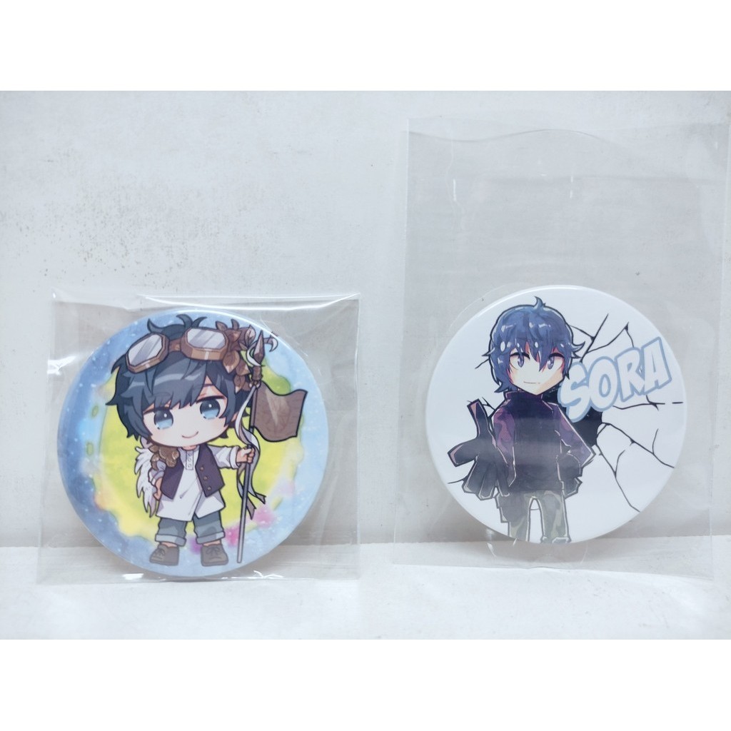 Jual Pin Badge Collection Soraru Utaite Official Original Japan 54 ...