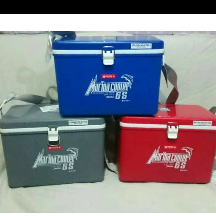 Jual NEW MARINA COOLER BOX 6S/BOX ES LION STAR ORIGINAL | Shopee Indonesia