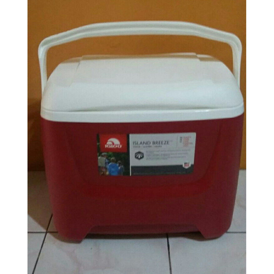 Jual NEW IGLOO COOLER BOX ISLAND BREEZE 26 LITER - MERAH ORIGINAL ...