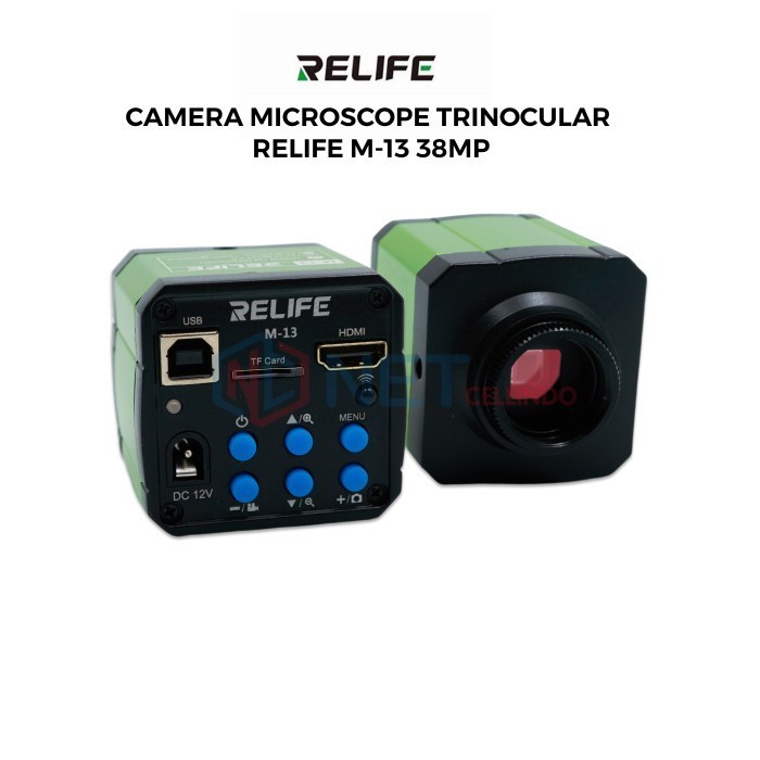 Jual TOOL CAMERA MICROSCOPE TRINOCULAR RELIFE M-13 38MP | Shopee Indonesia