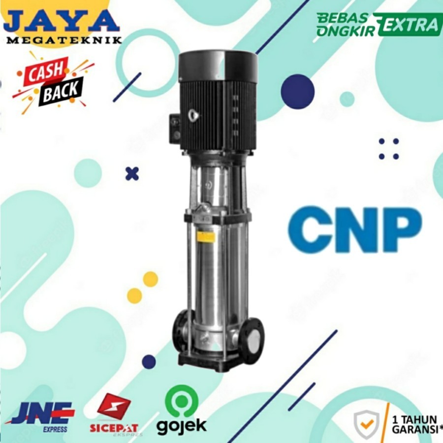 Jual Pompa Air CNP CDLF 8-6 SS316 Pompa booster 3HP 3phase | Shopee ...
