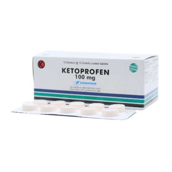 Jual KETOPROFEN 100MG 1 STRIP ISI 10 TABLET / ANTI NYERI / ANALGESIK ...