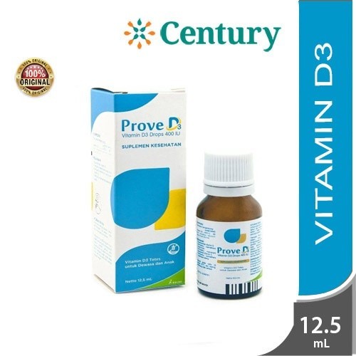 Jual Prove D3 Drop Vitamin D3 400 IU Tetes 12.5mL/Vitamin D/Daya Tahan ...
