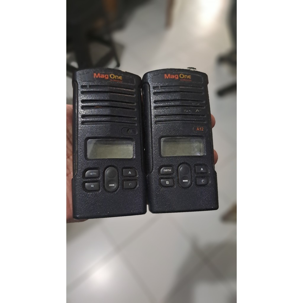 Jual Mesin magone a12 dua pcs Casing Ht Mag One A12 Vhf Harga untuk dua ...