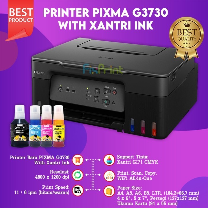 Jual Printer Canon G3010 G 3010 Print Scan Copy Wifi Ink Tank Tinta ...